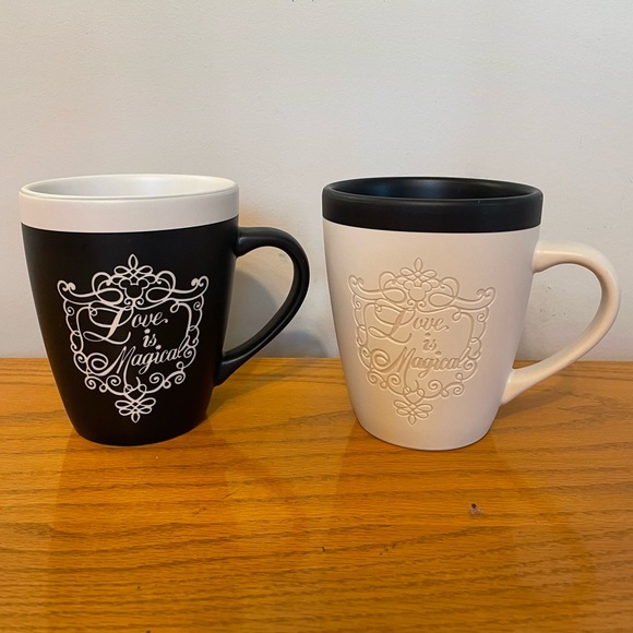 Disney | Kitchen | Disney Mr And Mrs Love Is Magical Mugs | Poshmark
